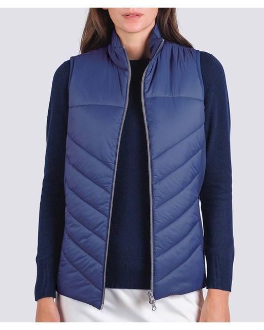 Turtleson Holladay Vest in Blue | Lyst