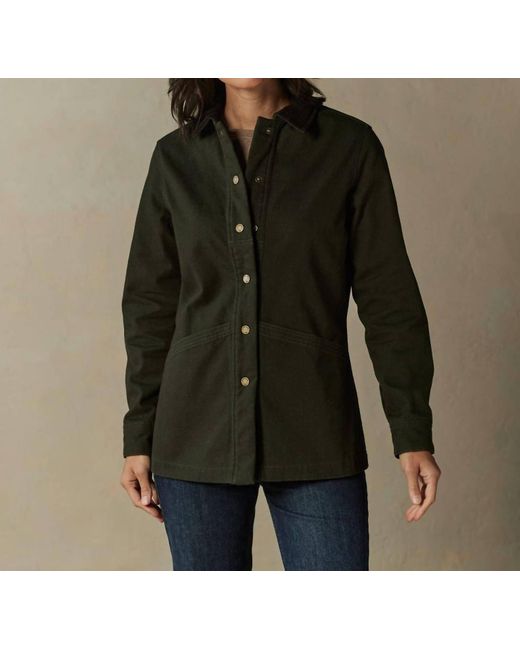 The Normal Brand Margaret Jacket in Green | Lyst