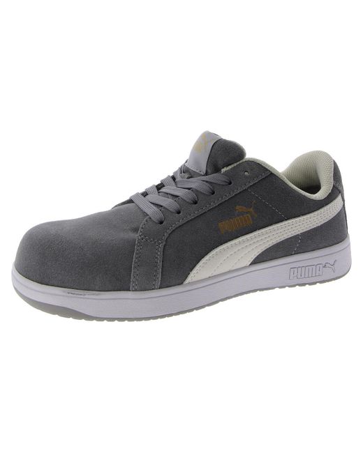 PUMA Mesh Composite Toe Safety Shoes in Gray for Men | Lyst