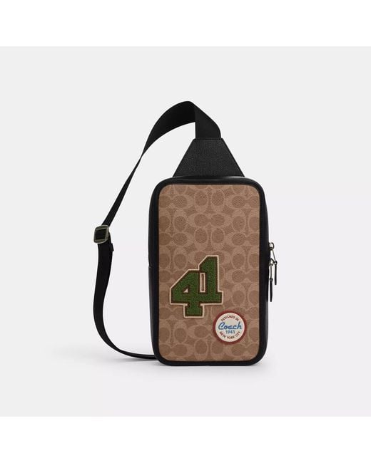 COACH Sullivan Pack in Black | Lyst