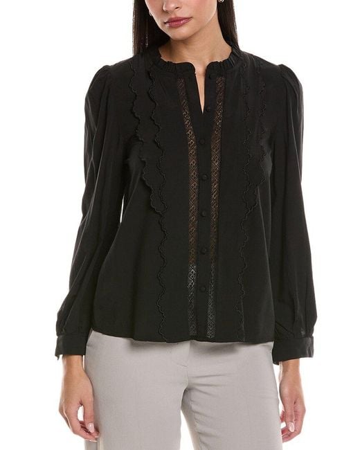 ANNA KAY Cambridge Blouse in Black | Lyst