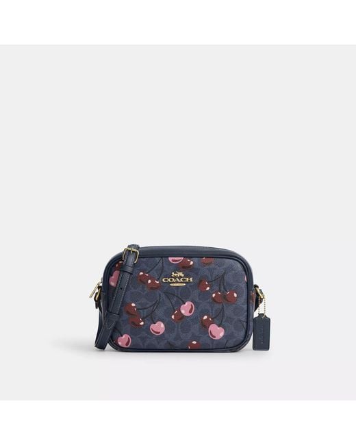 COACH Jamie Camera Bag in Blue | Lyst