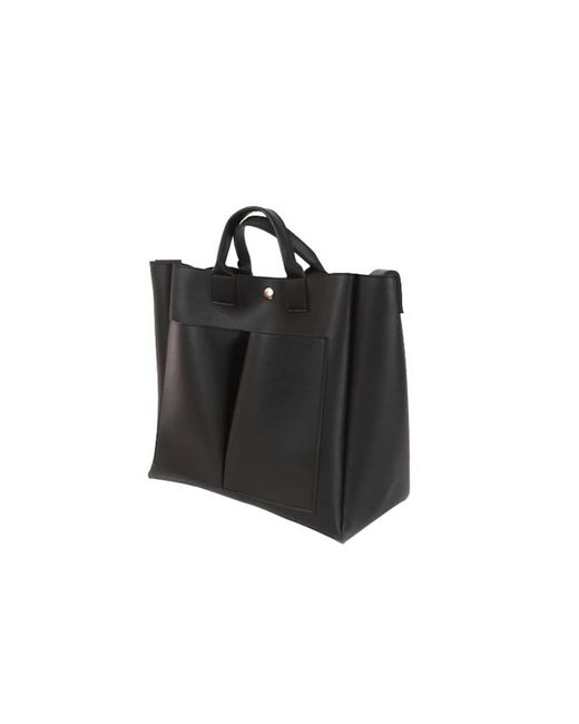 MERSI Sadie Tote Bag in Black | Lyst