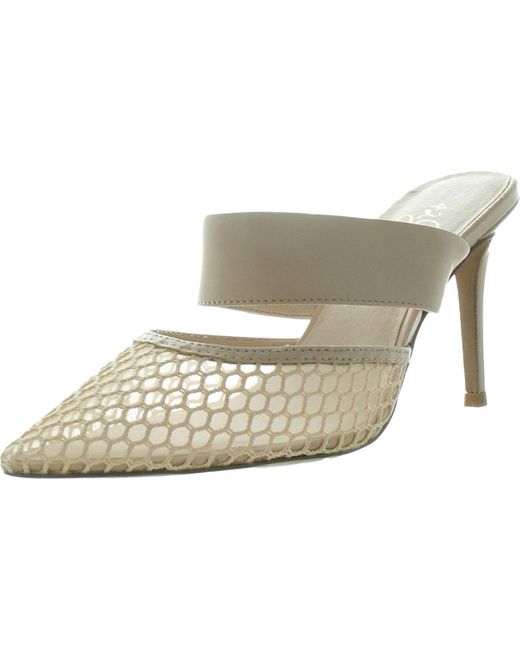 42 GOLD Woven Leather Pumps in Metallic | Lyst