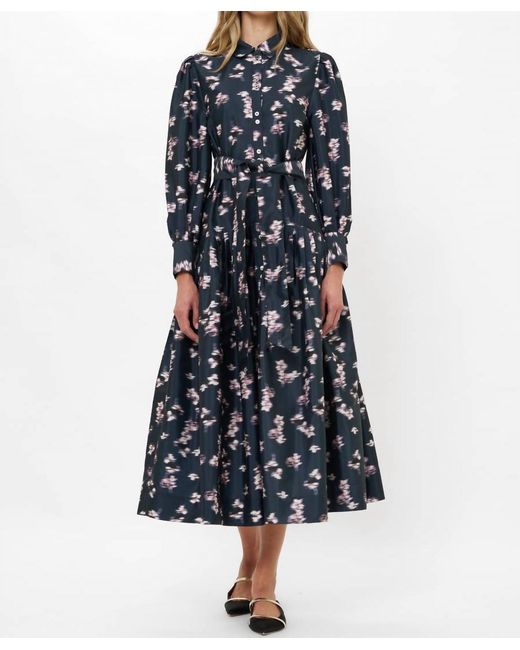 Oliphant Nora Dress in Blue | Lyst