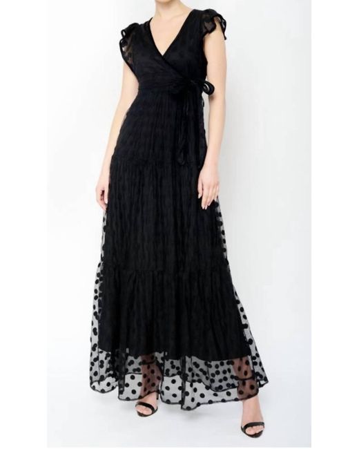 Flora Bea Porsha Dress in Black | Lyst