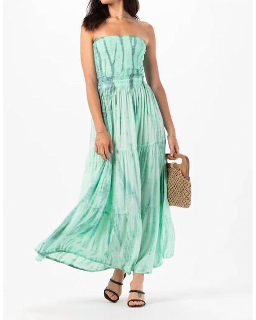Tiare Hawaii Athena Maxi Dress in Green | Lyst