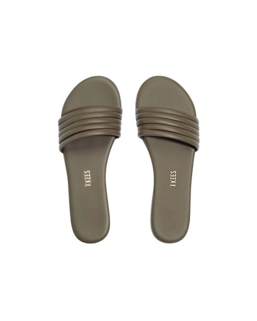TKEES Serena Sandals in Green | Lyst