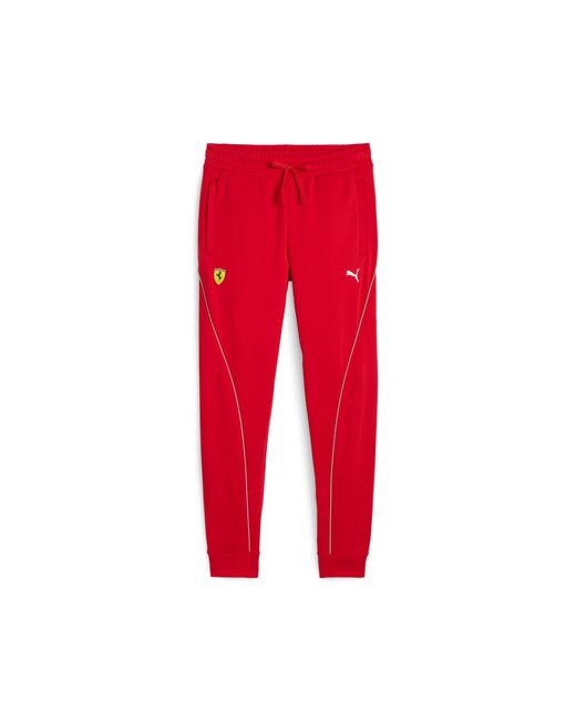 PUMA Scuderia Ferrari Motorsport Race Sweat Pants in Red for Men | Lyst