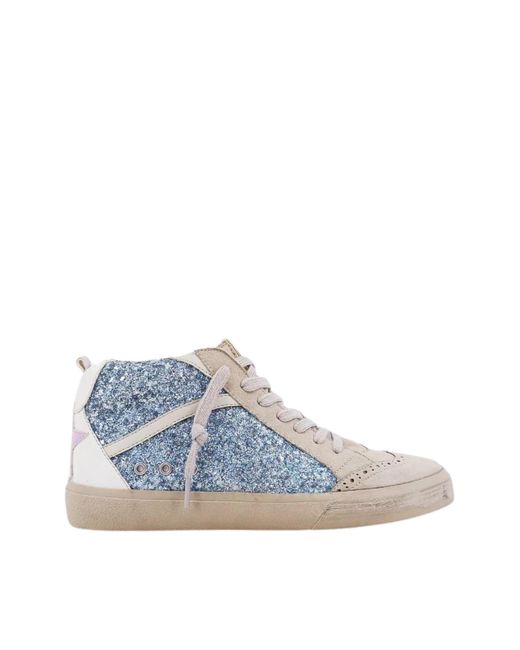 Shu Shop Riley Sneaker With Lilac Stars in Blue | Lyst