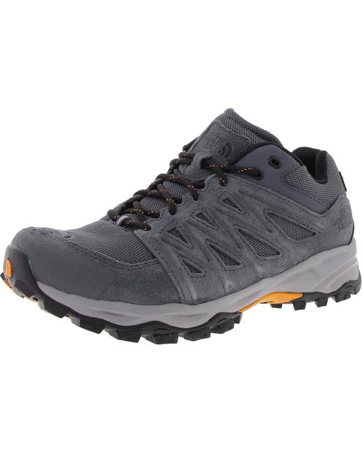 The North Face Truckee Lugged Sole Leather Hiking Shoes in Black for ...
