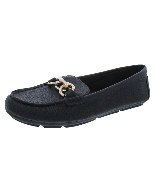 Calvin Klein Luca Faux Leather Slip On Loafers In Black Lyst