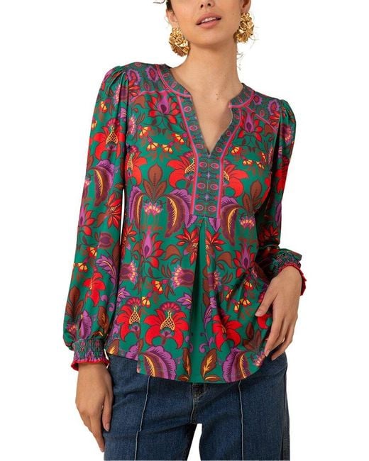 Hale Bob Lorelei Top in Red | Lyst