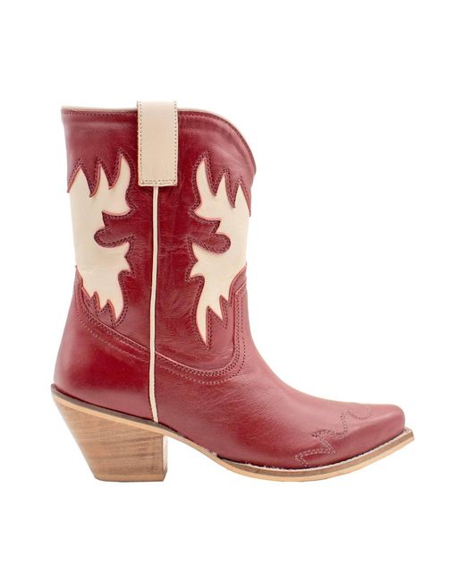 Volatile Colt Boot in Red | Lyst