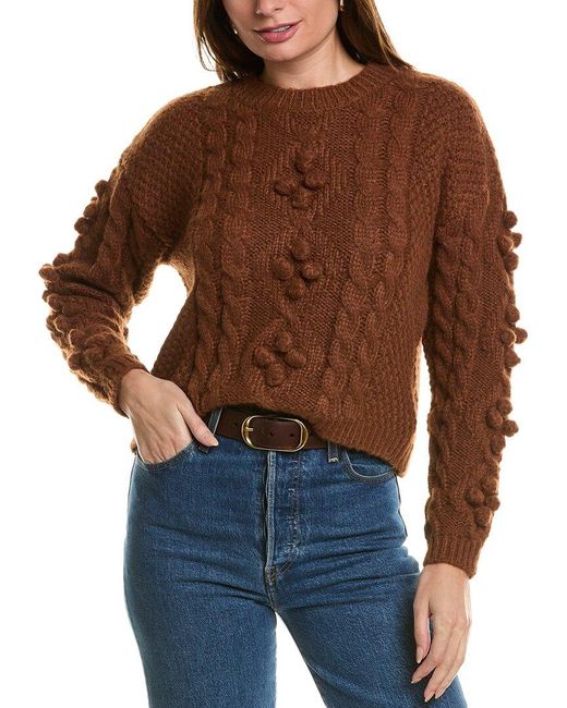 ANNA KAY Pinocchio Sweater in Brown | Lyst