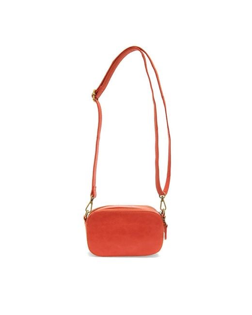 Joy Susan Layne Double Zip Mini Camera Crossbody Bag in Red | Lyst