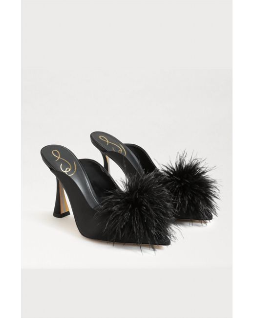 Sam Edelman Anthony Mule Pump in Black | Lyst