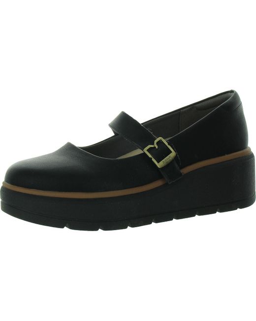 Dr. Scholls Nice Max Mj Slip On Platform Mary Janes in Black | Lyst