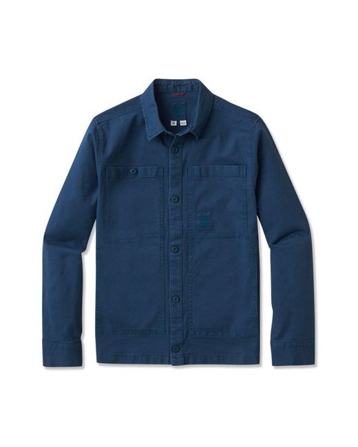 Topo Dirt Jacket in Blue for Men | Lyst