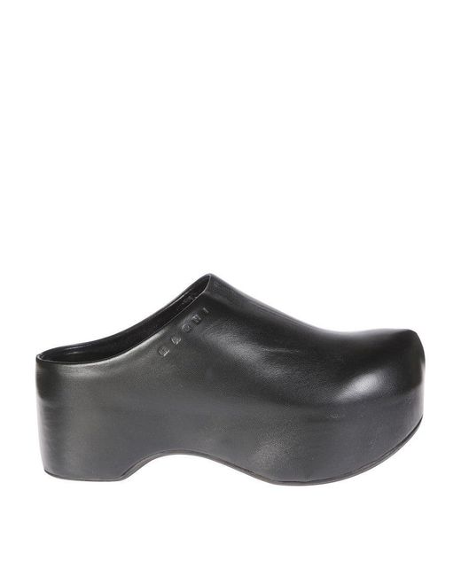 Marni Clogs With Sole in Brown | Lyst