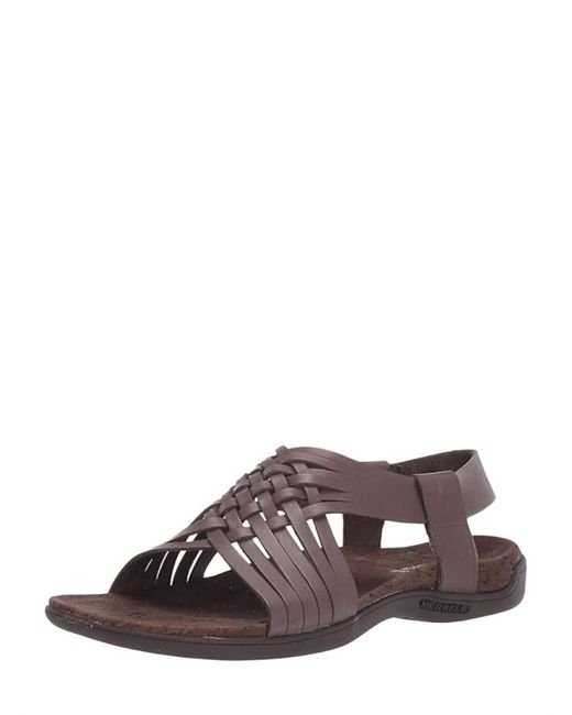 Merrell District Mahana Backstrap Sandals in Brown | Lyst