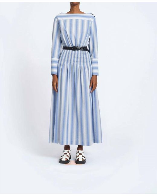 Tela Falce Dress in Blue | Lyst