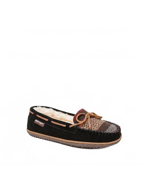 Minnetonka Tilia Moccasins in Black | Lyst