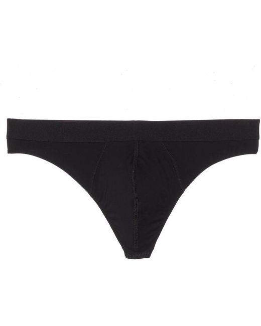 Meundies Pouch Front Underwear Modal Stretch Thong Gbo940 in Black for ...