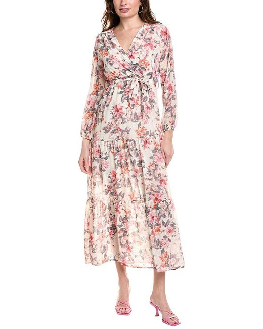 ANNA KAY Miami Magic Midi Dress in Pink | Lyst