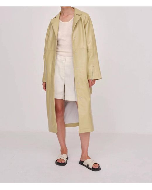 Herskind Puch Coat in Natural | Lyst