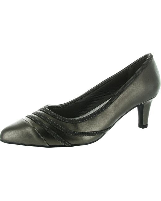 Easy Street Banded Made Pumps in Black | Lyst