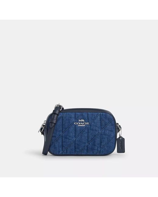 COACH Mini Jamie Camera Bag With Quilting in Blue | Lyst