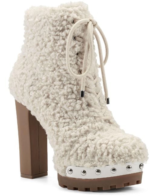 Jessica Simpson Irella Combat & Lace-up Boots | Lyst