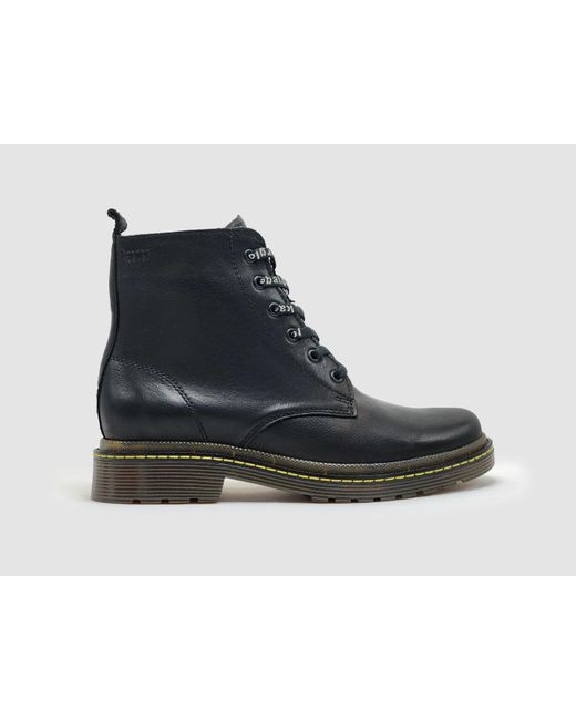KCR Group Premium Leather Zip-Up Boots in Black | Lyst