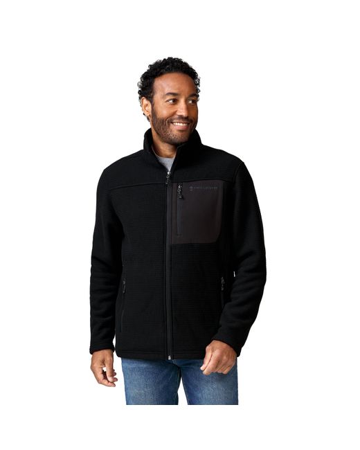 Free Country Dire Wolf Ii Grid Fleece Jacket in Black for Men | Lyst