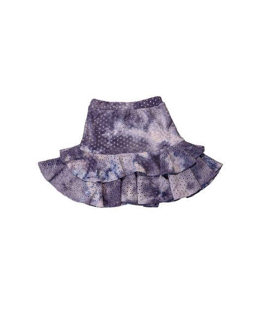 Area Code 407 Girls Tween 2-Tier Skirt in Purple | Lyst