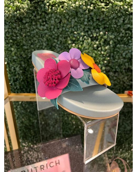 BUTRICH Fabiana Slide in Green | Lyst