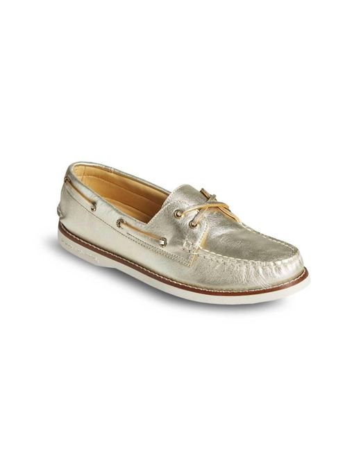 Sperry Top-Sider A/O 2 Eye Shoes in White | Lyst