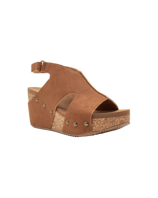 Volatile Beecher Sandal in Black | Lyst