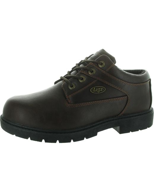 Lugz Slip Resistant Made Chukka Boots in Black for Men | Lyst