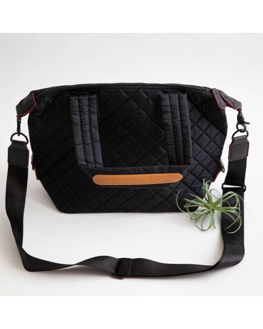 FUNKY MONKEY Madelyn Quilted Set Pouch Crossbody Bag in Black | Lyst