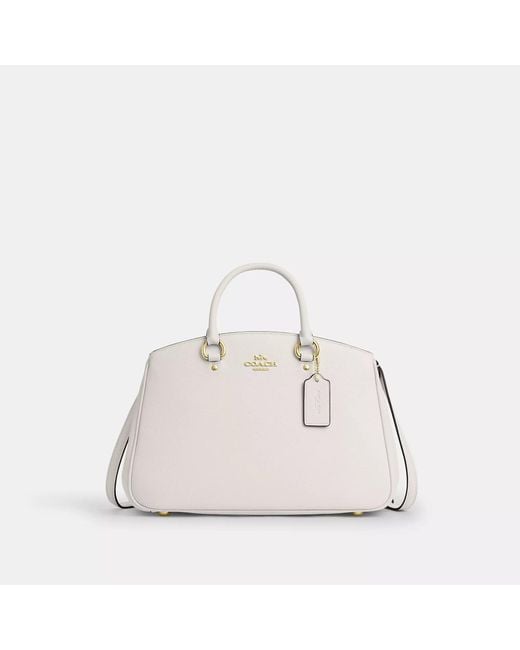COACH Savannah Carryall Bag in Natural | Lyst