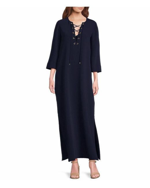 Trina Turk Catamaran Maxi Dress in Blue | Lyst