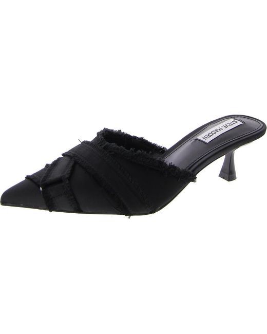 Steve Madden Linza Slip On Pumps Mule Sandals in Black | Lyst
