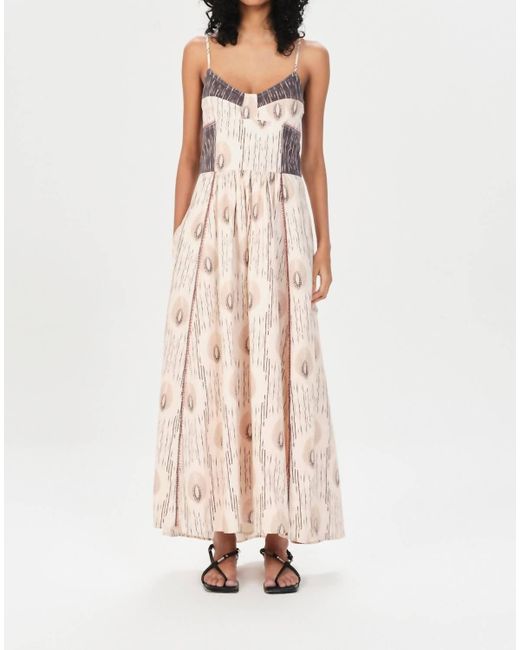 Maria Cher Florida Maive Midi Dress in Pink | Lyst