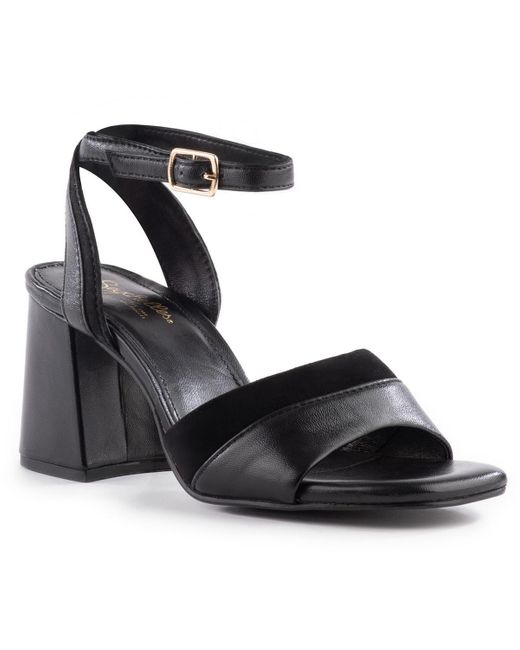 Seychelles Altar Leather Block Heel in Black | Lyst