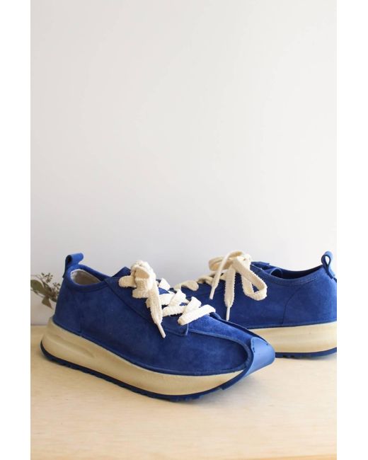 Moma Shoes Rain Sneakers in Blue | Lyst