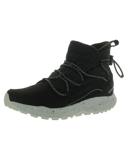 Merrell Nubuck Outdoor Hiking Shoes in Black | Lyst