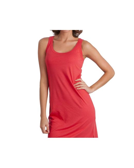 Twelve Eighty Eight Essential Colors Tank Maxi Dress in Red | Lyst