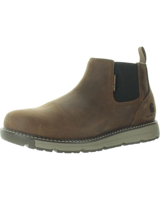 Carhartt 4" Romeo Wedge Boot Water Resistant Leather Work & Safety ...